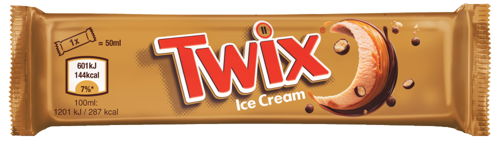 TWIX Barra Gelato Singola 40g